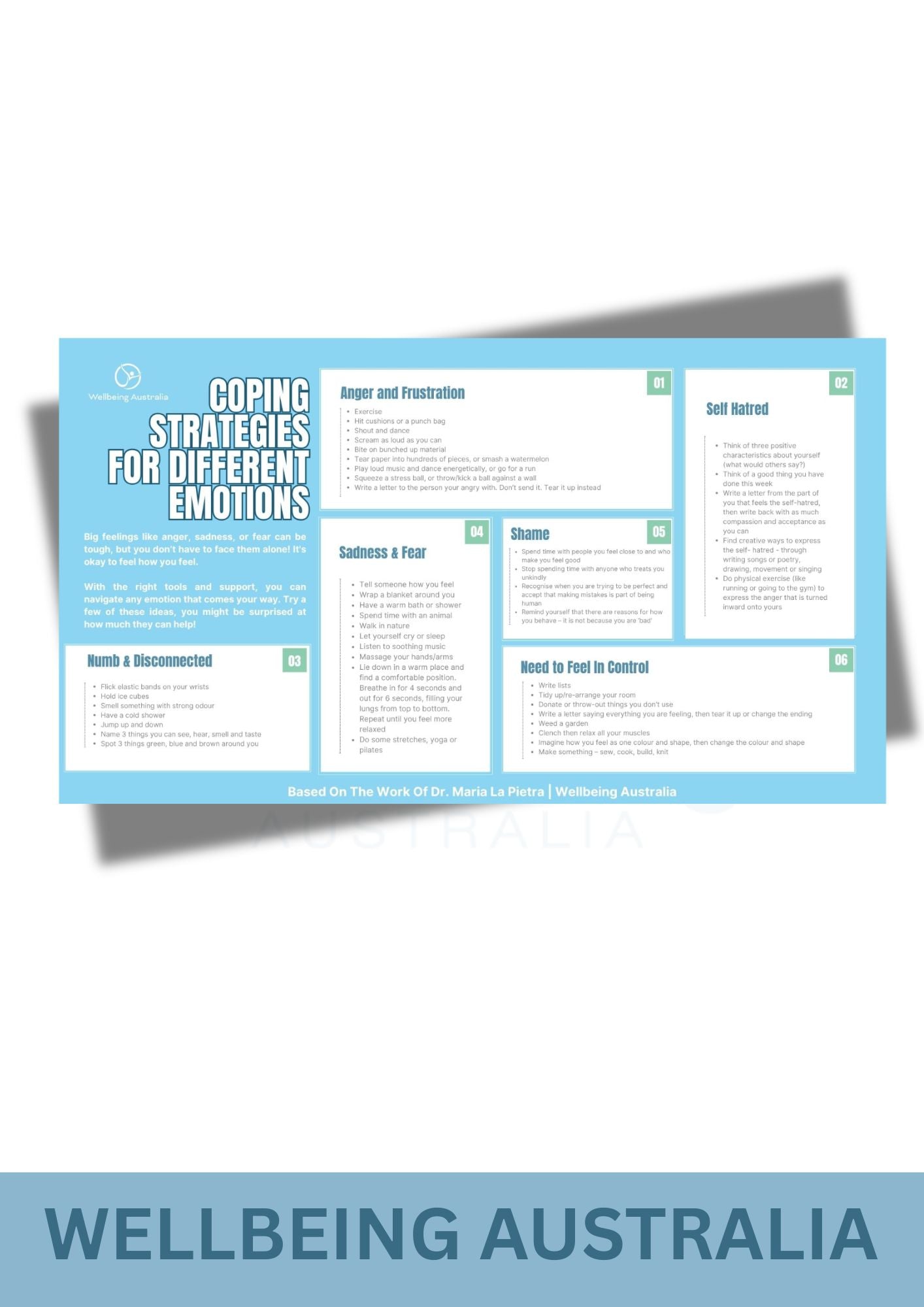 Coping Strategies For Different Emotions – Wellbeing Australia Network
